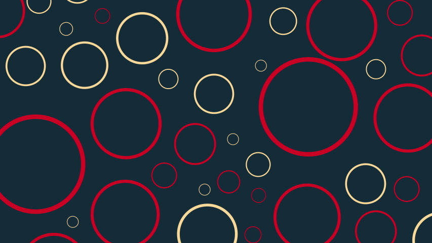Rotating Circle Shapes, Abstract Pattern Stock Footage Video (100% ...