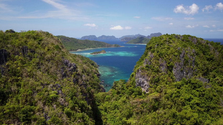 Rocks, shoreline, and Landscape at El Nido, Philippines image - Free ...