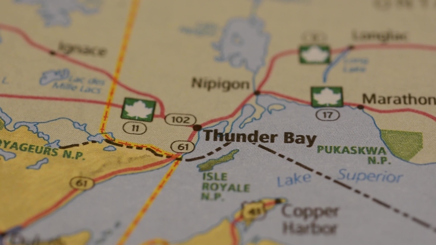 Viewing Thunder Bay in Thunder Bay, Ontario, Canada image - Free stock ...