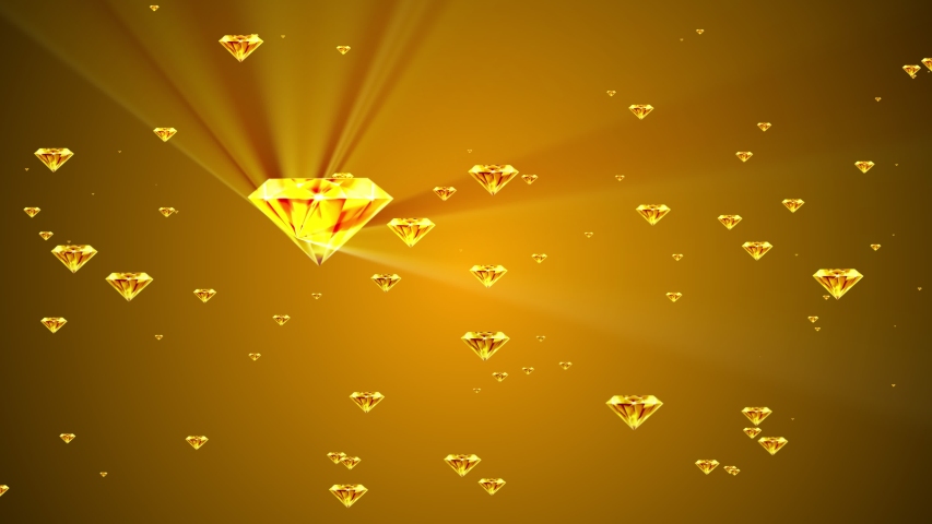 falling diamonds background rain animation Stock Footage Video (100% ...