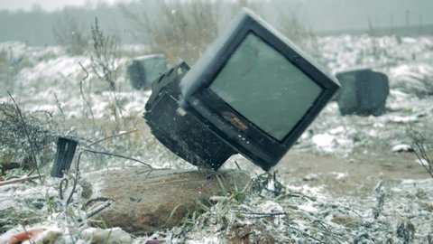 Old tv smash Stock Video Footage - 4K and HD Video Clips | Shutterstock
