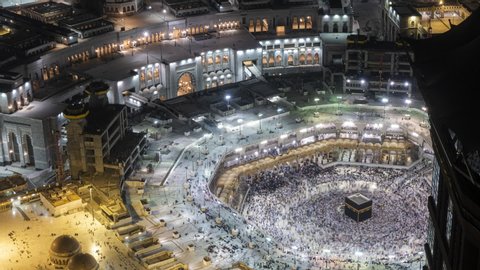 Kaaba night Stock Video Footage - 4K and HD Video Clips | Shutterstock