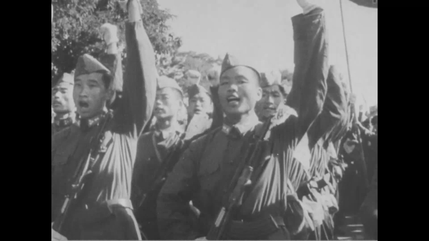 circa 1960s communist china's armed forces Stock Footage Video (100% ...