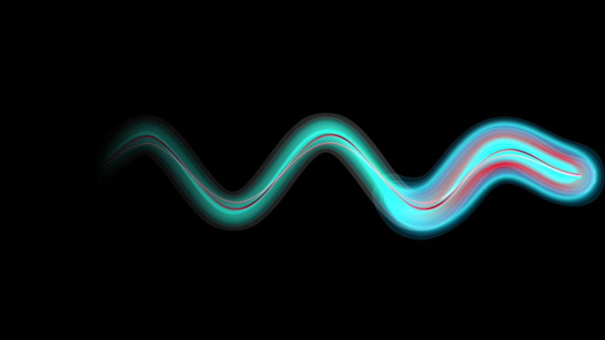 neon glow sine wave - loops Stock Footage Video (100% Royalty-free ...