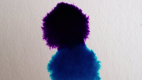 Dripping Ink Ink Run Ink Spots Stock Footage Video (100% Royalty-free ...