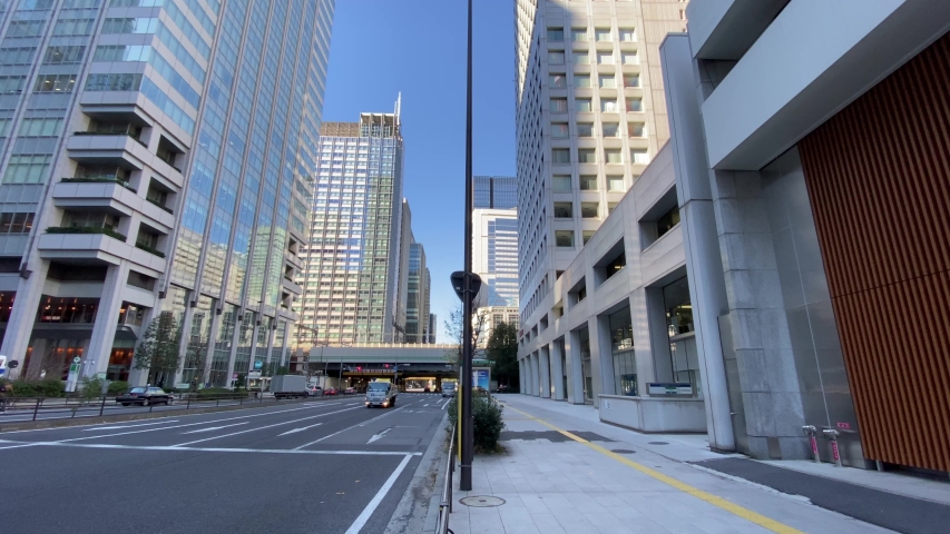 tokyo redevelopment planned site japan Stock Footage Video (100% ...