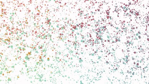 Magical Backdrop Blinking Round Particles Plenty Stock Footage Video ...