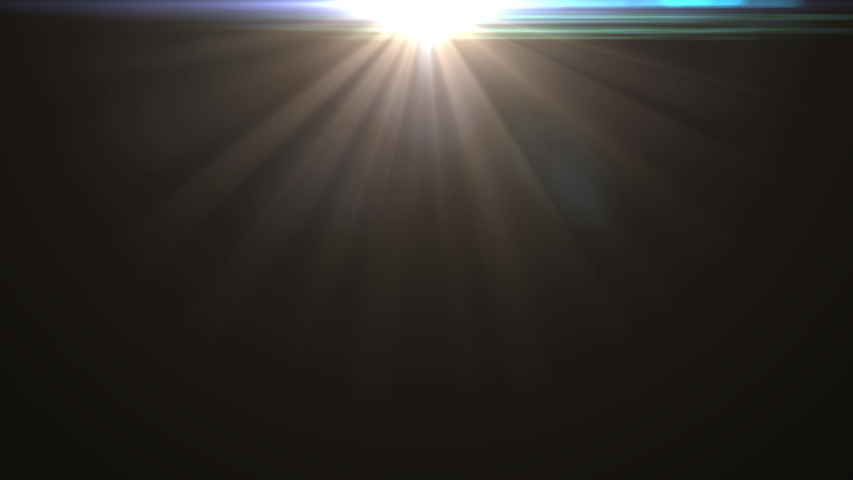 optical lens flare effect light burst Stock Footage Video (100% Royalty ...