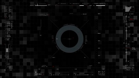 Drone Hud Ui Screen Loop Animation Stock Footage Video (100% Royalty ...