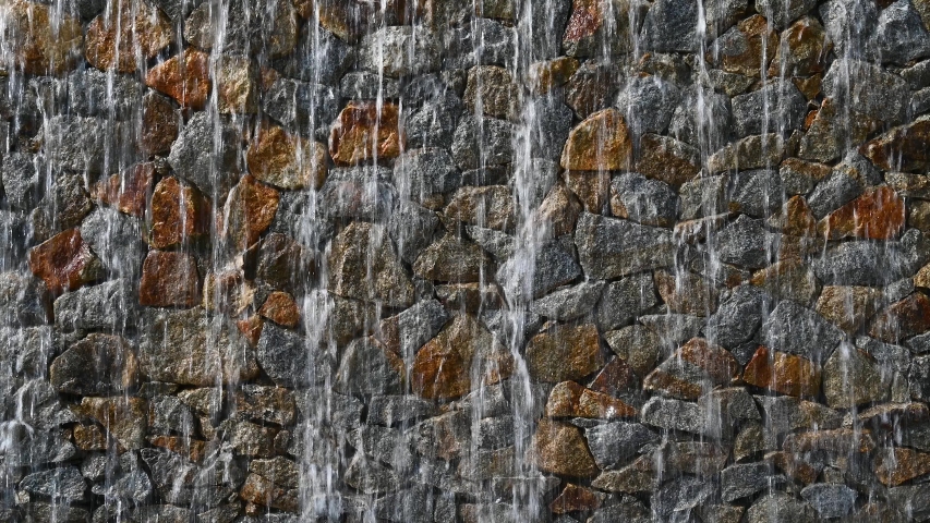 waterfall texture stone background Stock Footage Video (100% Royalty ...