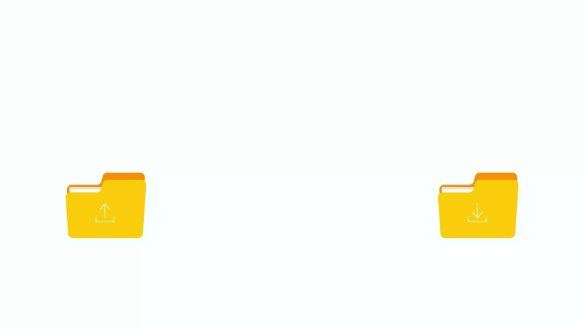 File Transfer Animation, File Transfer Stock Footage Video (100% ...