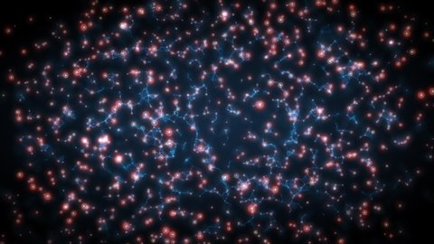 Molecules Animated Background Moving Molecules 4k Stock Footage Video ...