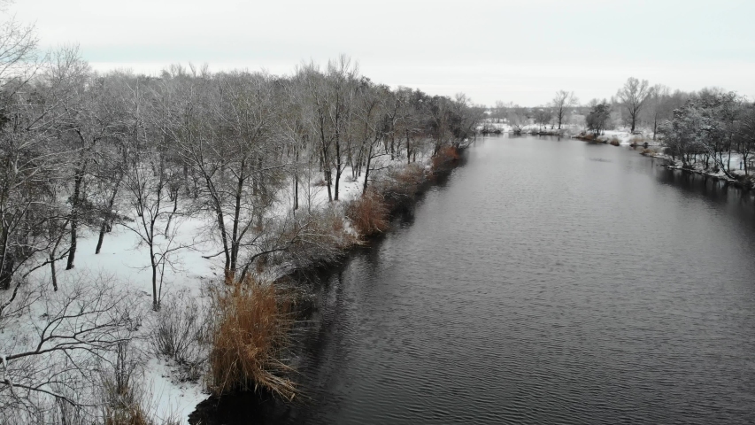 Winter Scenery along the river image - Free stock photo - Public Domain ...