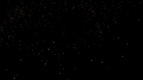 Welding Sparks Spraying Horizontally Falling Sparks Stock Footage Video ...