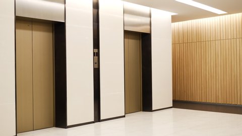Modern Steel Elevator Door Open 50 Stock Photo 1074513830 | Shutterstock