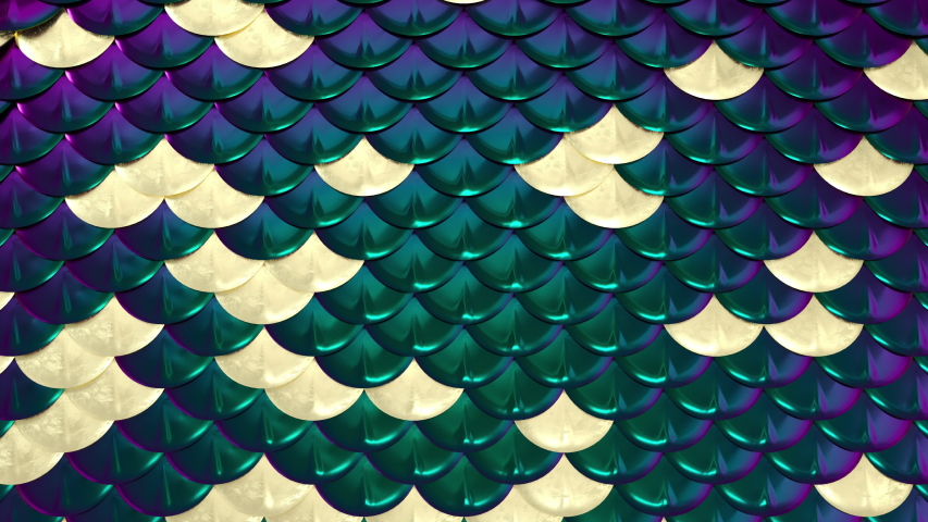 6 Holographic mermaid scales Stock Video Footage - 4K and HD Video ...