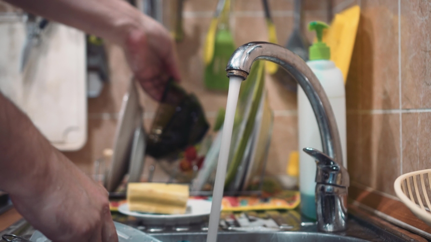 Messy Kitchen Sink image - Free stock photo - Public Domain photo - CC0 ...