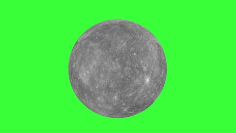 Moon Rotation 4k Green Chroma Key Stock Footage Video (100% Royalty ...
