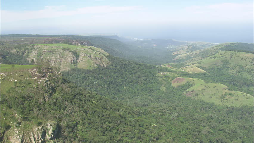 Aerial South Africa-magwa Tea Plantation Stock Footage Video (100% ...