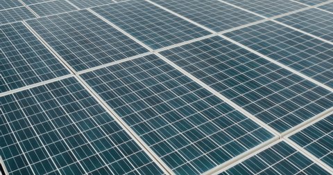 closeup surface blue photovoltaic solar panels Stock Footage Video (100 ...