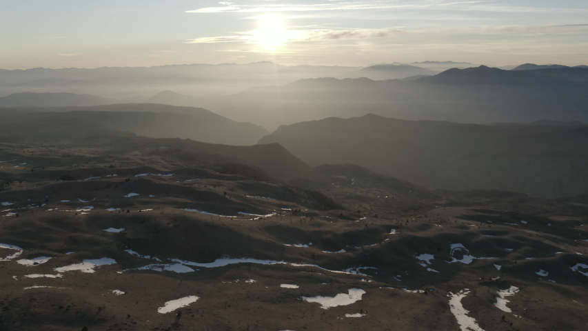 Rolling hills landscape in the distance image - Free stock photo ...
