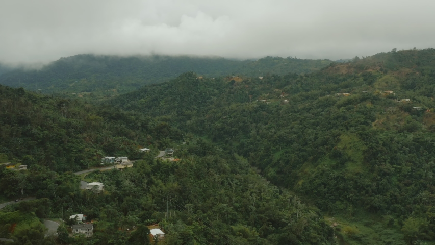 Landscape with Hills in Puerto Rico image - Free stock photo - Public ...