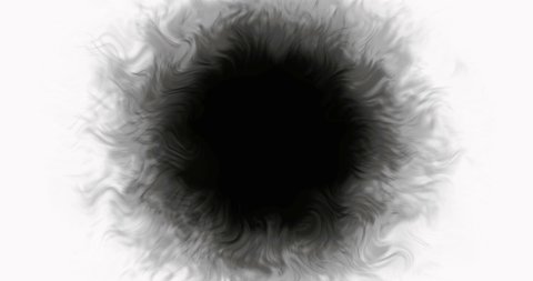 4k Black Color Ink Blot Overlay Stock Footage Video (100% Royalty-free ...