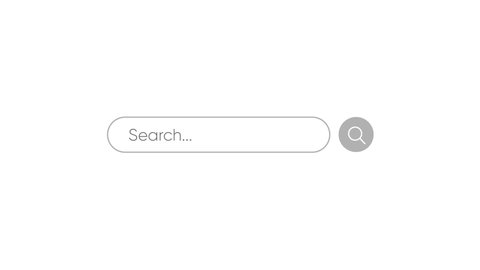 Search Bars Isolated On Transparent Background Stock Vector (Royalty ...