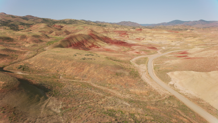 Painted Hills landscape in Oregon image - Free stock photo - Public ...