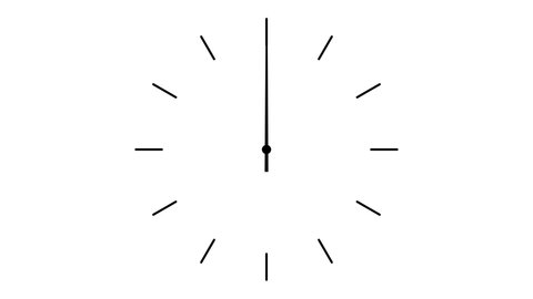 Clock Spinning Watch Animation On Transparent Stock Footage Video (100% ...