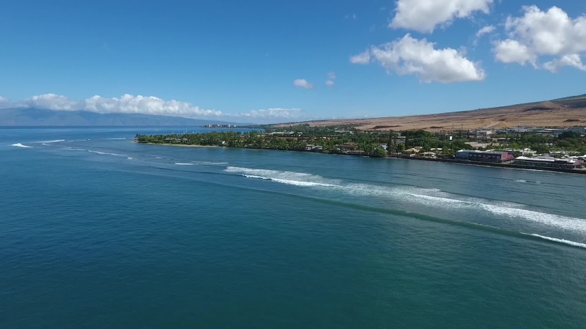 Landscape with ocean and mountains in Lahaina, Hawaii image - Free ...