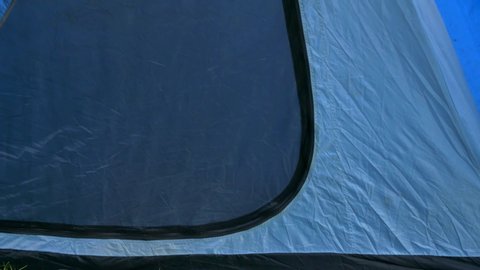 Tourist Man Bald Beard Opens Mosquito Stock Footage Video (100% Royalty ...