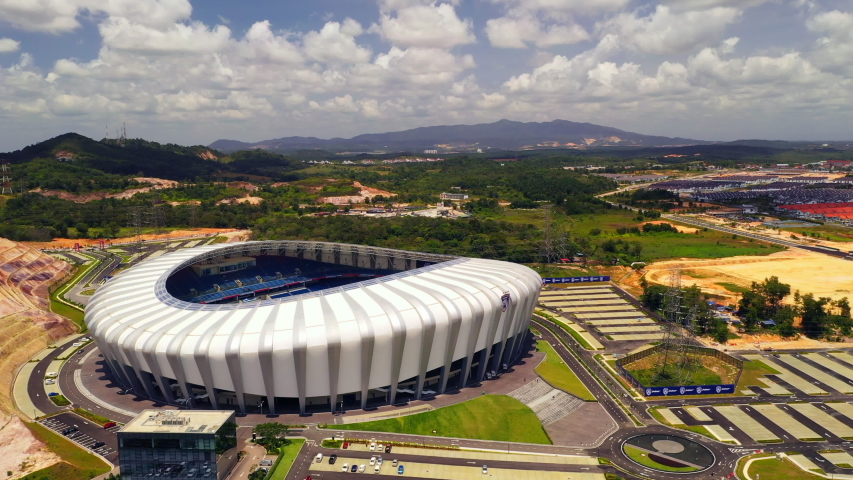 Sultan Ibrahim Stadium Stock Video Footage - 4K and HD Video Clips ...