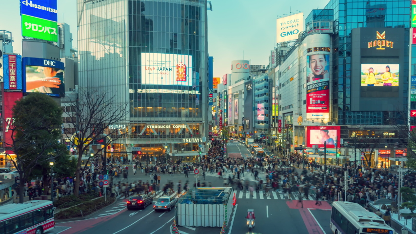 Tokyo, Japan - February 9, Stock Footage Video (100% Royalty-free ...