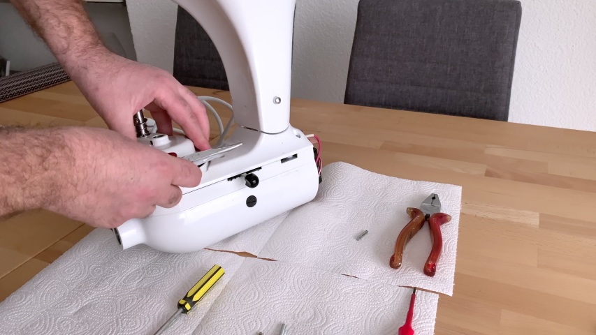 Using Wrong Tool Nailing Job Stock Footage Video (100% Royalty-free ...