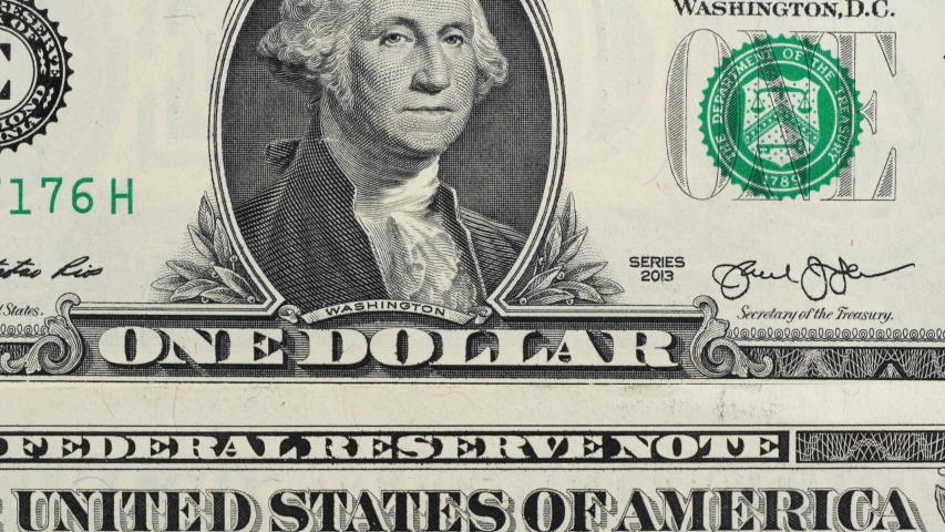 sad george washington on dollar bill Stock Footage Video (100% Royalty ...