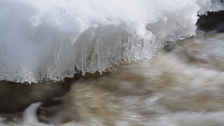 spring water melting ice Stock Footage Video (100% Royalty-free ...