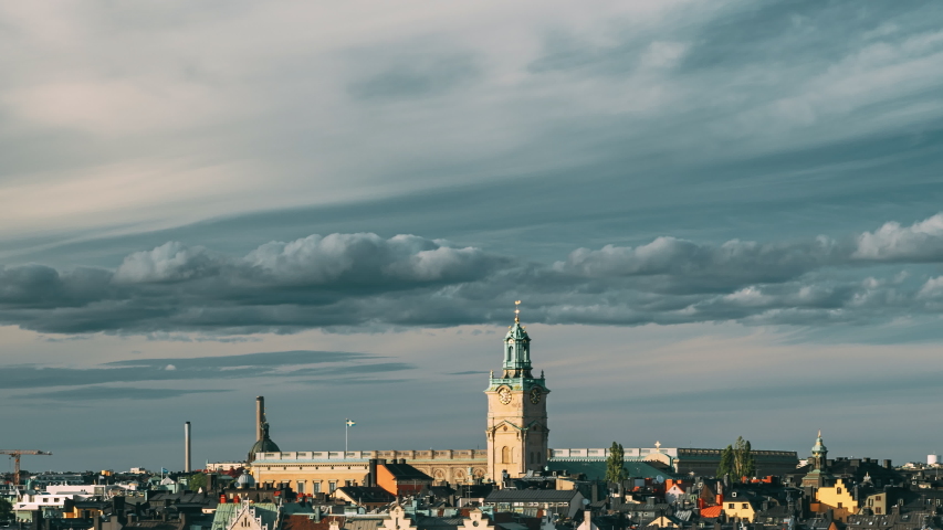 A great cityscape of Stockholm, Sweden image - Free stock photo ...