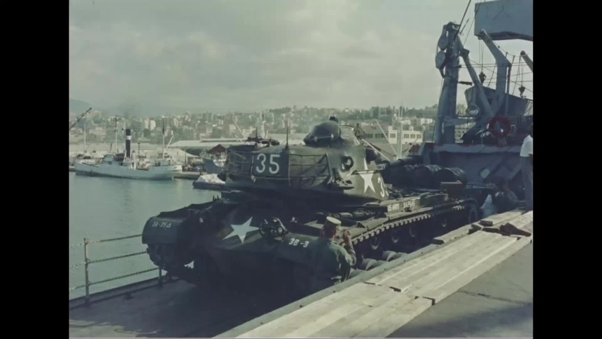 circa 1960s - us army tanks Stock Footage Video (100% Royalty-free ...