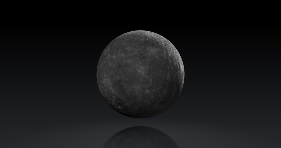 Mercury 4k Loop Cycle, 3d Stock Footage Video (100% Royalty-free ...