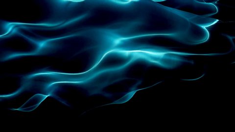 Aqua Flag Animation Background Video Waving Stock Footage Video (100% ...