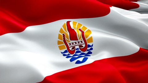 Flag french polynesia animation Stock Video Footage - 4K and HD Video ...