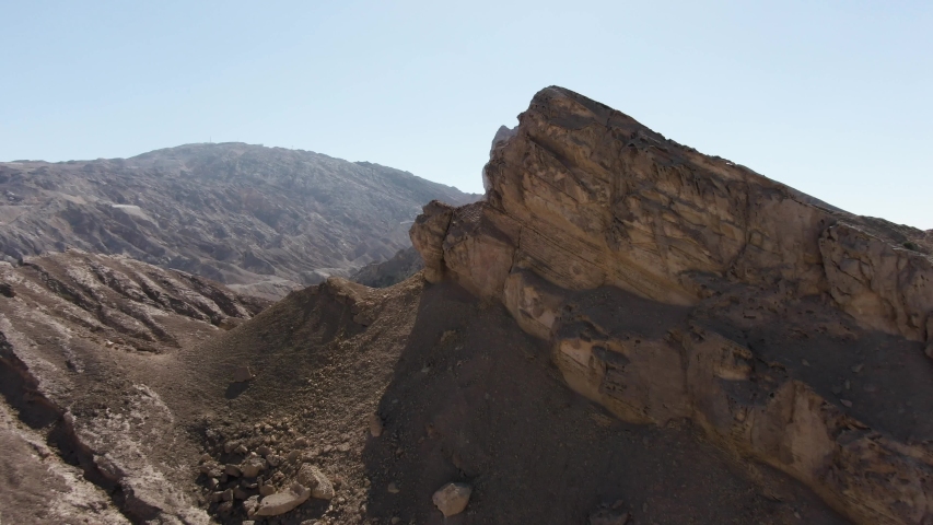 Desert Sand Landscape with rocky hills image - Free stock photo ...