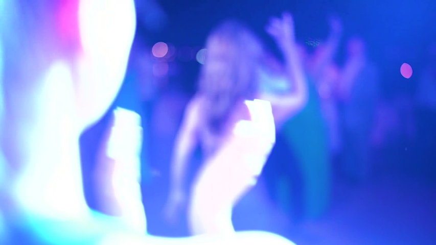 woman clapping hands dance party | Stock Footage Video (100% Royalty ...