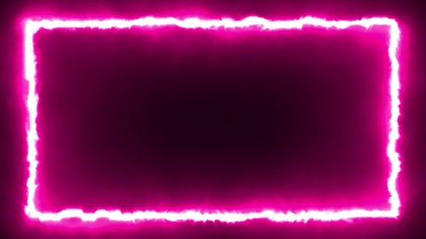 4k Abstract Multi Colored Fire Frame Stock Footage Video (100% Royalty ...