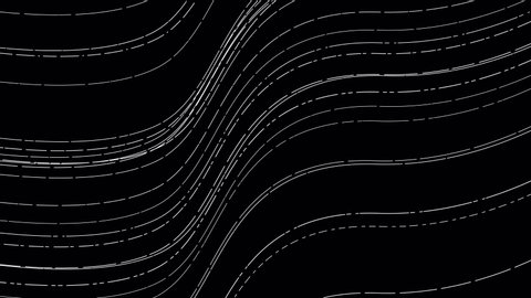 Abstract White Line Curve Motion Backgrounddash Stock Footage Video ...