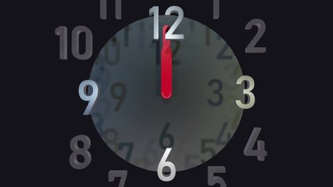 3d Cad Illustration Animation Clock Stock Footage Video (100% Royalty ...