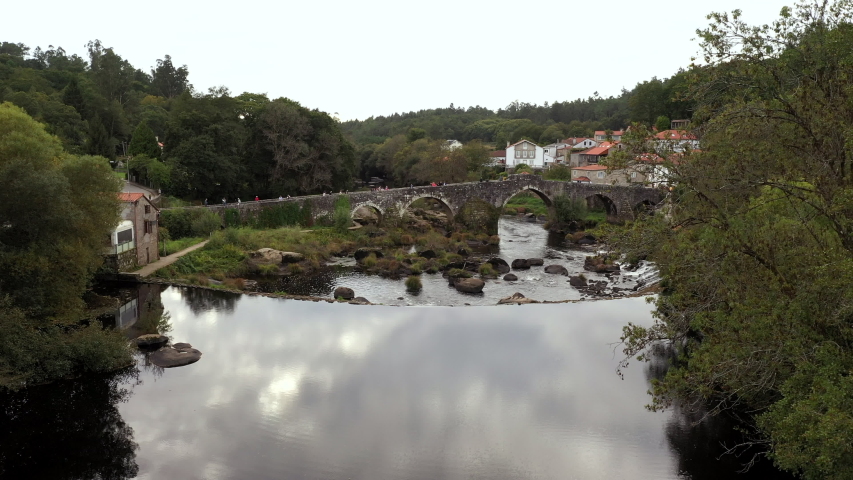 Bridge and stream and landscape in Spain image - Free stock photo ...