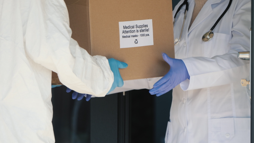 Doctor Hold Box Medicine Stock Video Footage - 4K and HD Video Clips ...