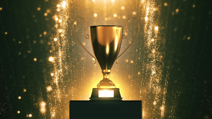 champions cup background 4k looped Stock Footage Video (100% Royalty ...